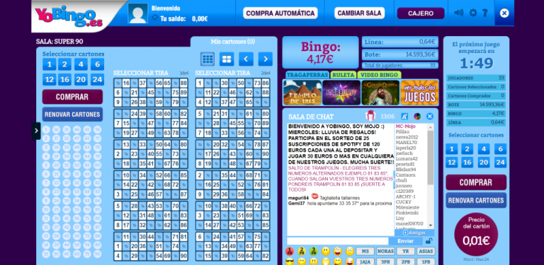 Cómo jugar al bingo de 90 bolas en YoBingo - Blog YoBingo